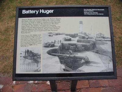 Battery Huger Historical Marker