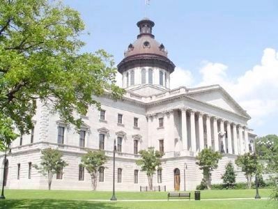The State House Historical Marker