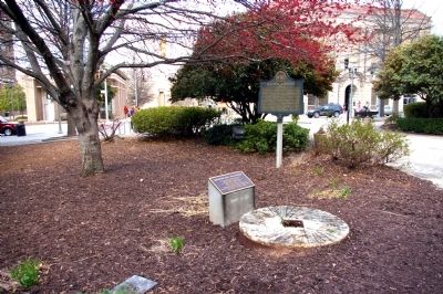 Houston Mill Millstone Historical Marker