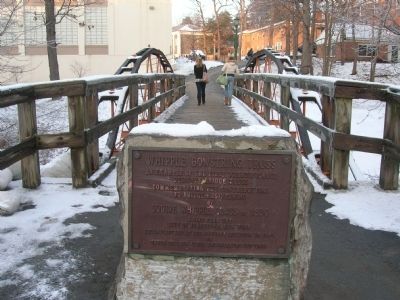 Whipple Bowstring Truss Historical Marker