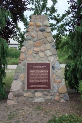The Capture of Detroit Historical Marker