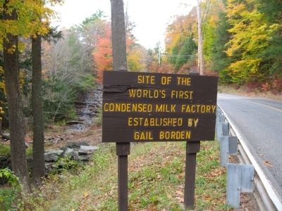 World’s First Condensed Milk Factory Historical Marker