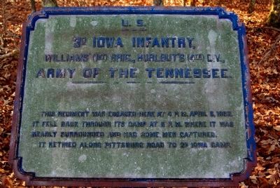 3rd Iowa Infantry Historical Marker