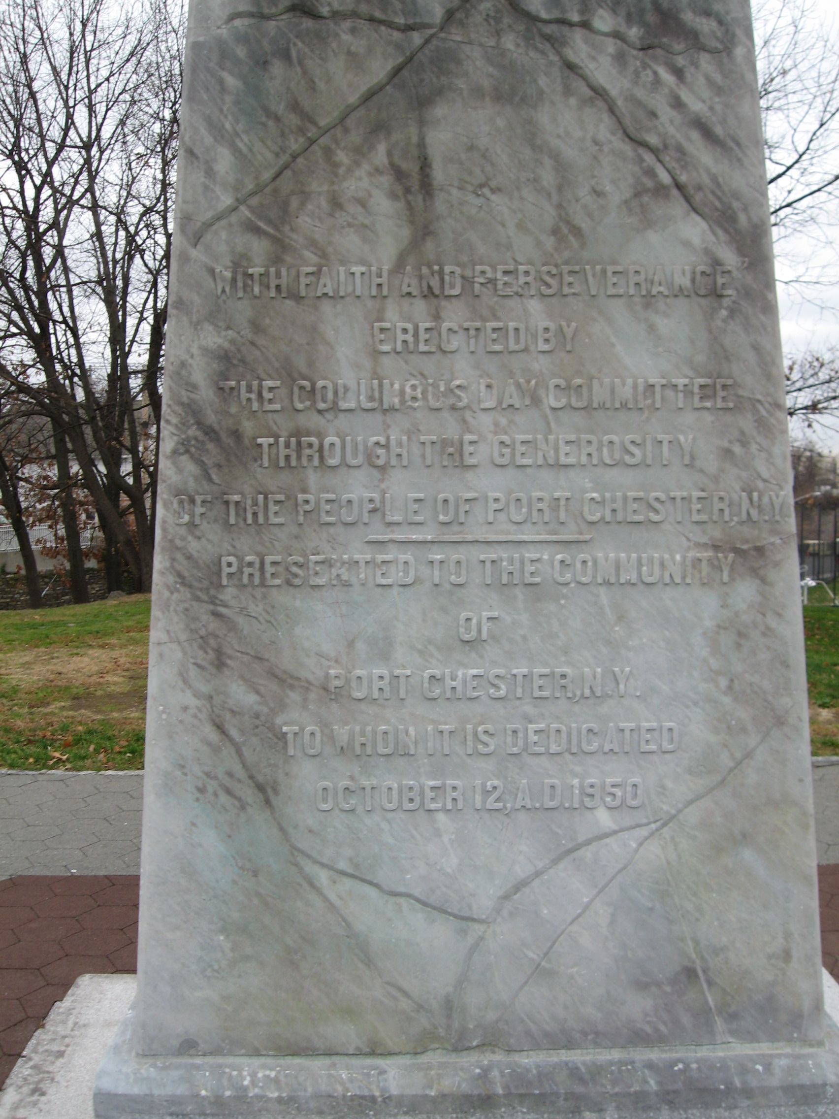 Photo: Christopher Columbus Monument