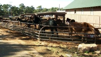 Mule Barns Historical Marker