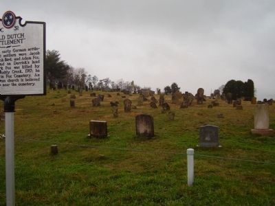 "Old Dutch Settlement" Historical Marker