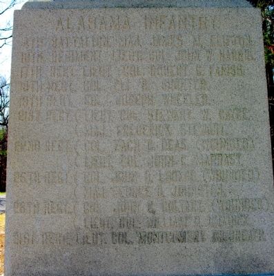 Alabama State Memorial Historical Marker