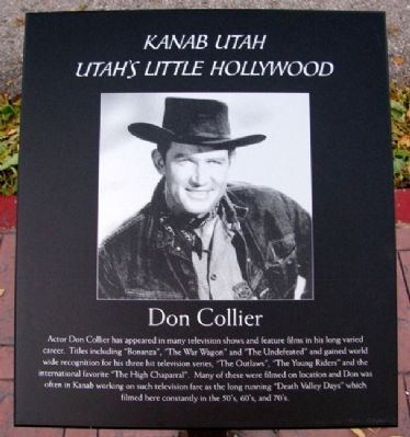 Don Collier Historical Marker