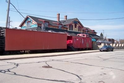 Milwaukee and Madison Railway Depot Historical Marker