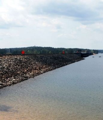 J. Strom Thurmond Dam Historical Marker
