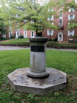Ohio University Sundial Historical Marker