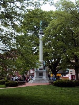 Athens County Civil War Soldiers and Sailors Memorial Historical Marker