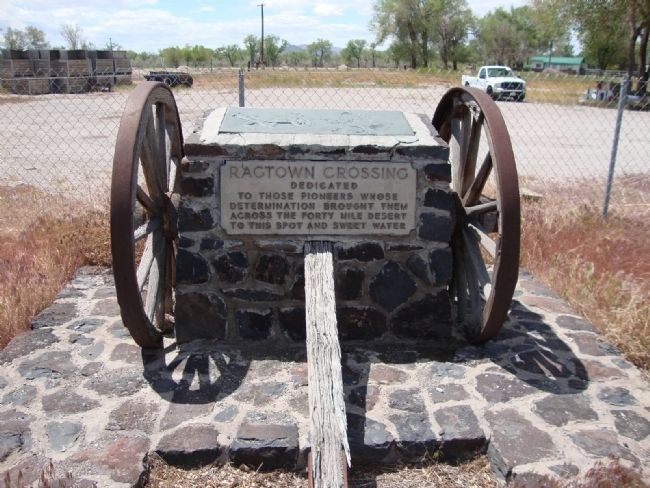 Ragtown Historical Marker