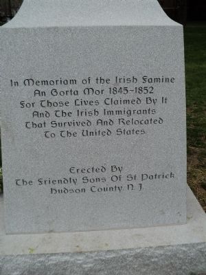An Gorta Mor Historical Marker