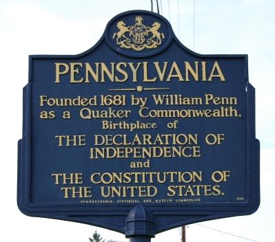 Pennsylvania Historical Marker