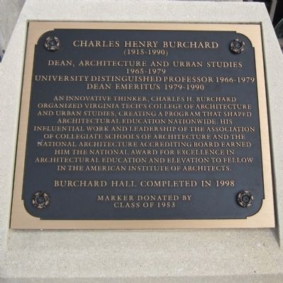 Charles Henry Burchard Historical Marker