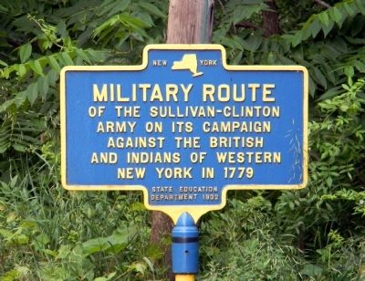 Military Route Historical Marker