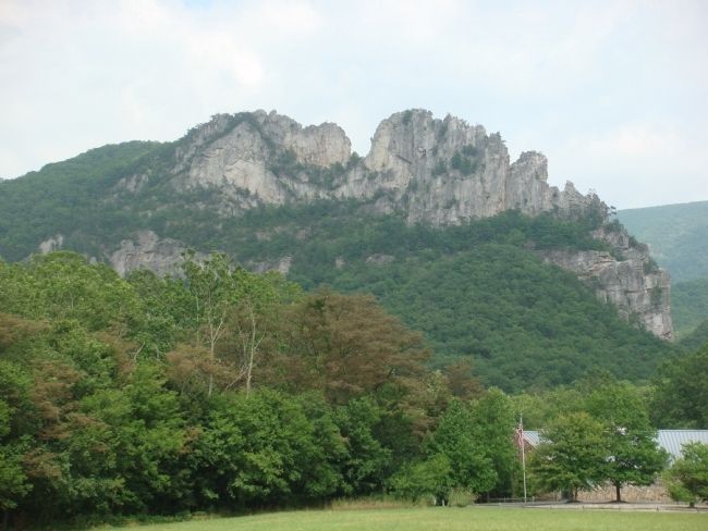 Seneca Rocks Historical Marker