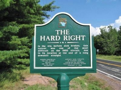The Hard Right Historical Marker