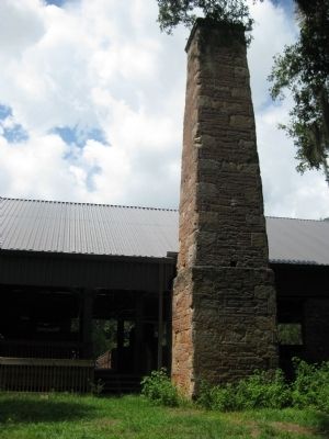 Destruction of Dunlawton Plantation Historical Marker