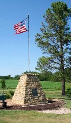 The Geographic Center of the United States Historical Marker