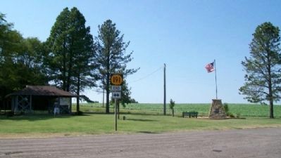 The Geographic Center of the United States Historical Marker