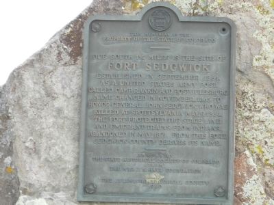 Fort Sedgwick Historical Marker