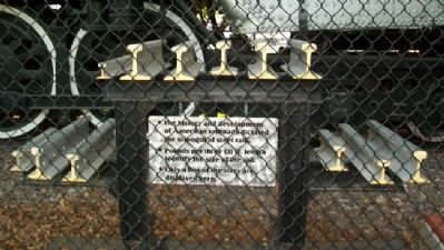 C. B. & Q. 5614 Steam Locomotive Historical Marker