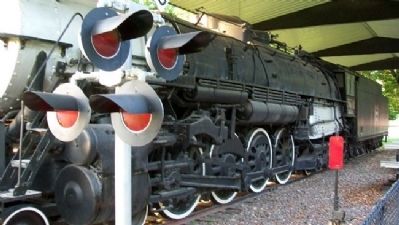 C. B. & Q. 5614 Steam Locomotive Historical Marker