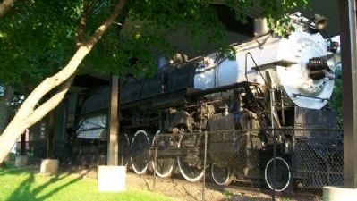C. B. & Q. 5614 Steam Locomotive Historical Marker