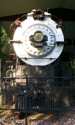 C. B. & Q. 5614 Steam Locomotive Historical Marker