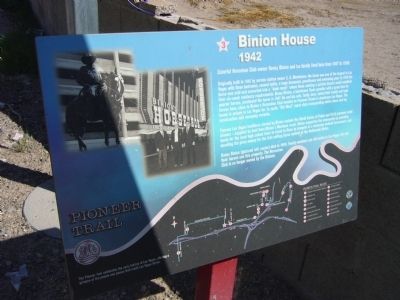 Binion House Historical Marker