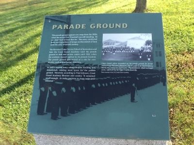 Parade Ground Historical Marker