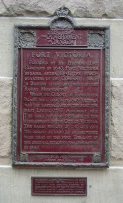 Fort Victoria Historical Marker
