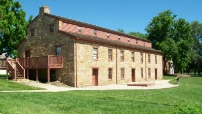 Potawatomie Baptist Manual Labor Training School Historical Marker