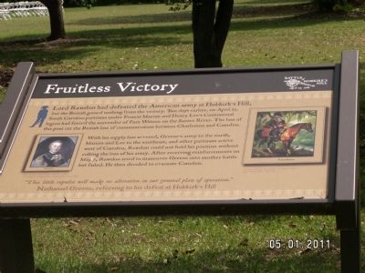 Fruitless Victory Historical Marker
