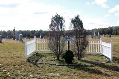 Jones Cemetery Historical Marker