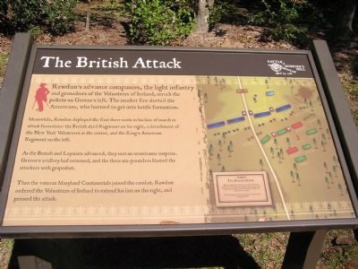 The British Attack Historical Marker
