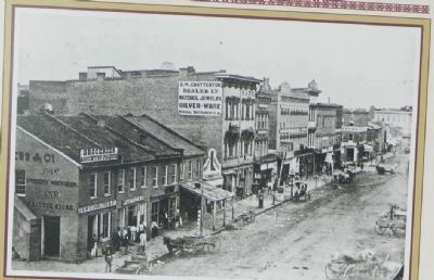 Streetscape 1859 Historical Marker