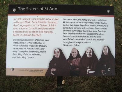 The Sisters of St. Ann Historical Marker