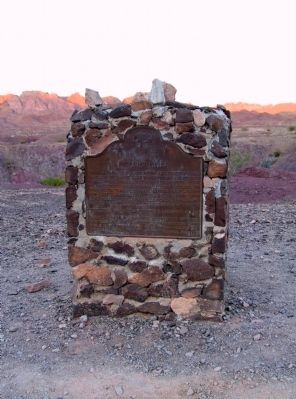 Picacho Mines Historical Marker