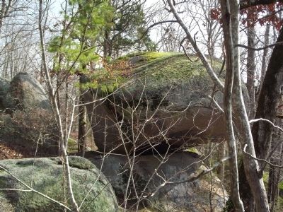 The Battle of the Hanging Rock Historical Marker
