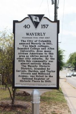 Waverly Historical Marker