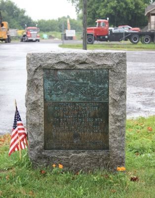 General Herkimer Camped Near This Spot. Historical Marker