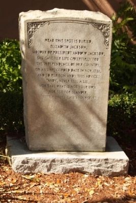 Elizabeth Jackson Historical Marker