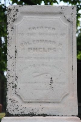 E. H. Phelps Memorial Monument Historical Marker