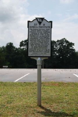 Seneca Institute / Seneca Junior College Historical Marker