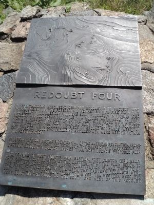 Redoubt Four Historical Marker