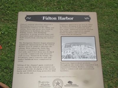 Fulton Harbor Historical Marker