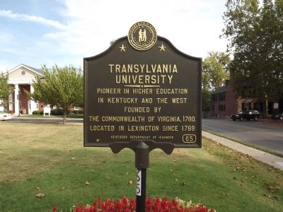 Transylvania University Historical Marker